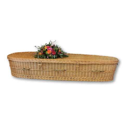 Willow Woven Biodegradable Casket | Adult Sizes – Eco Casket Co.
